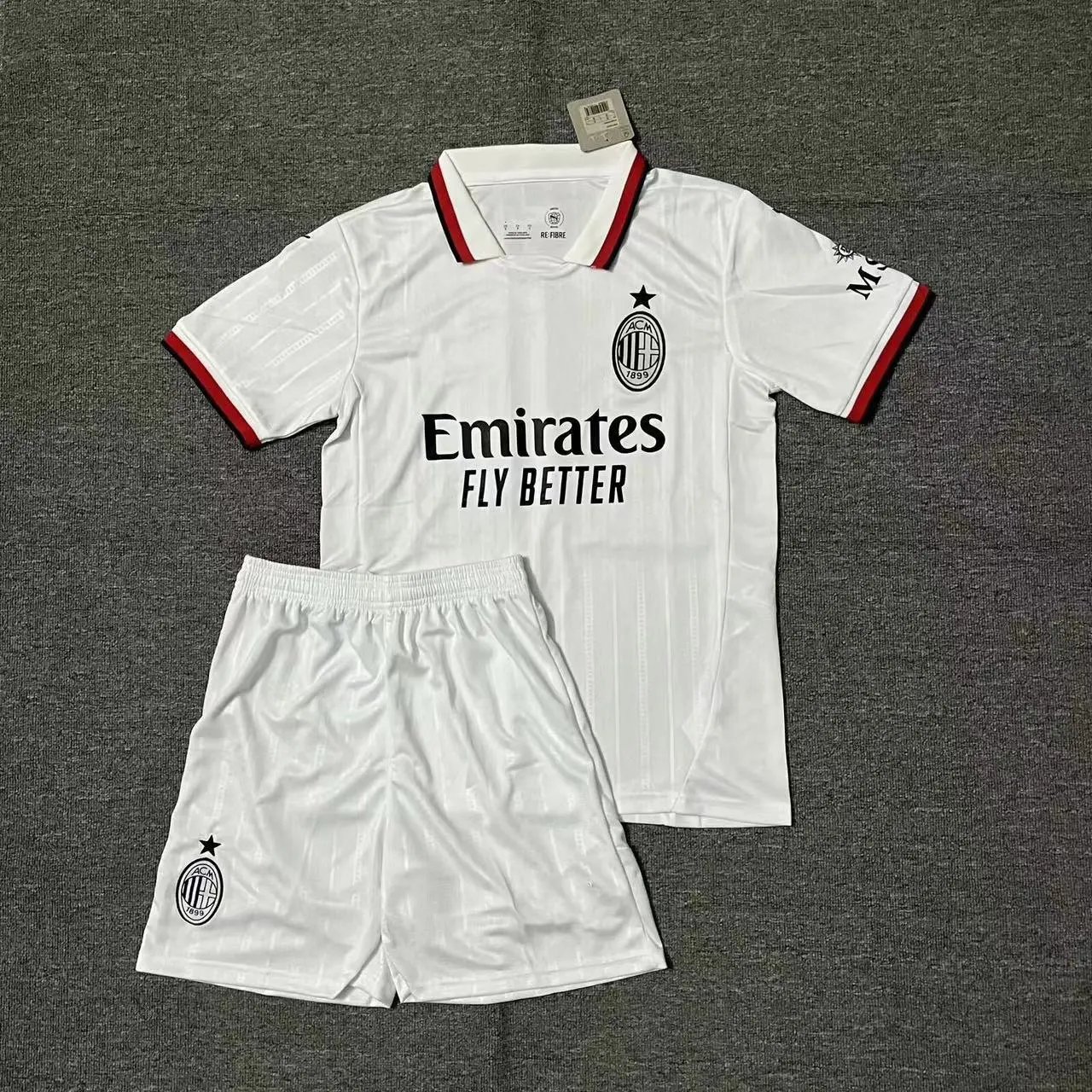 AC Milan Football Kit White-NIKE-jerseys-cnfanssheet